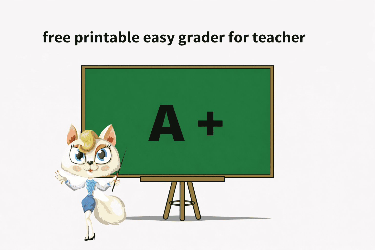 Free Printable Easy Grader for Teacher SmartTool That Saves Time